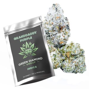 Granddaddy Purple THCA Snowcaps | Isolate Coated THCA Flower